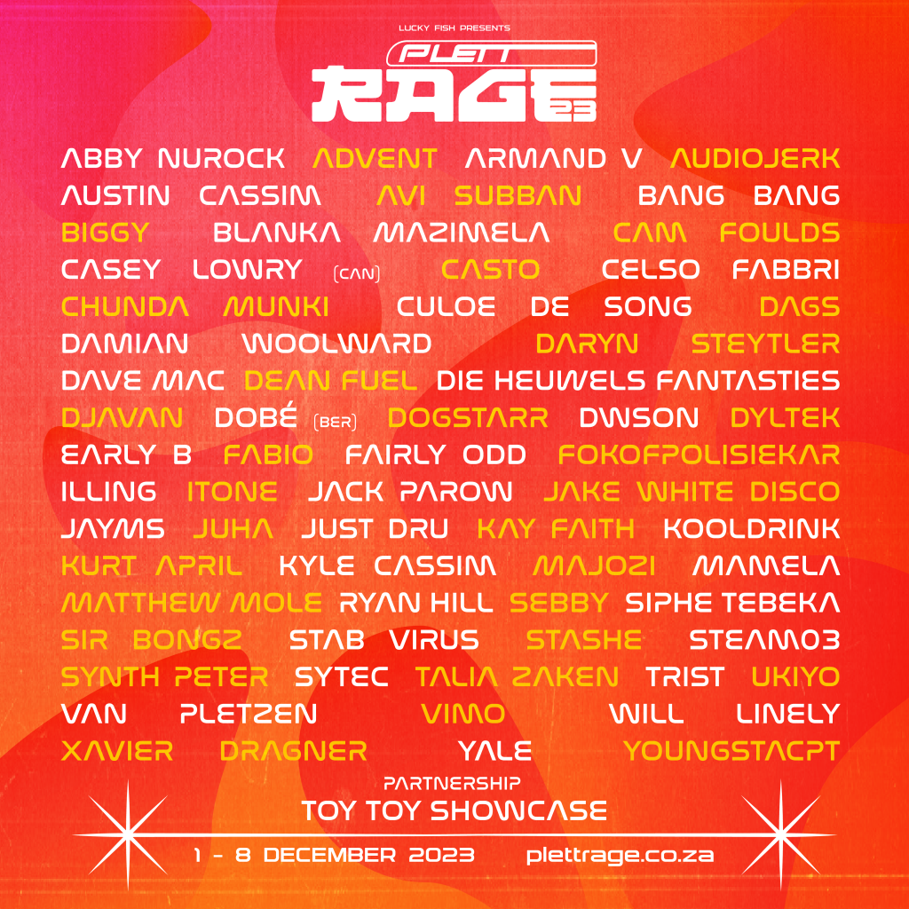 Music – Plett Rage